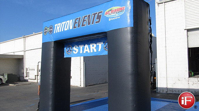 Arch Inflatable, Balloon Arches, Race Series Archway, Event Arch