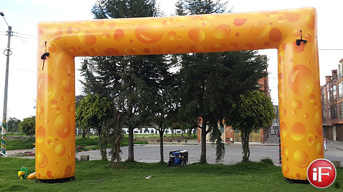 Event Archway, Giant Inflatable Arch, Custom Race Arch