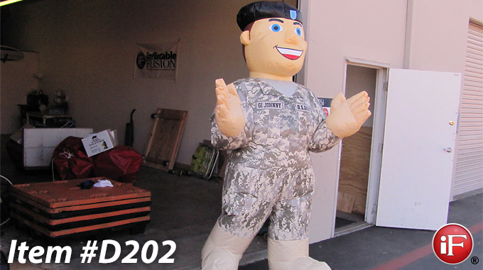 Military Inflatables, Army, National Guard Recruiting Inflatable