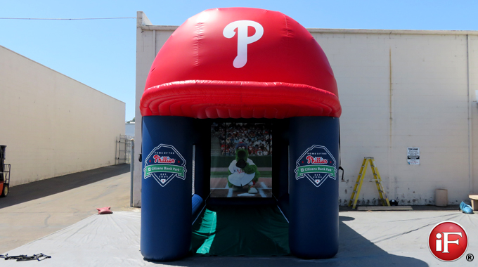 Inflatable Speed Pitch, Baseball Fastpitch, Branded Sports Games