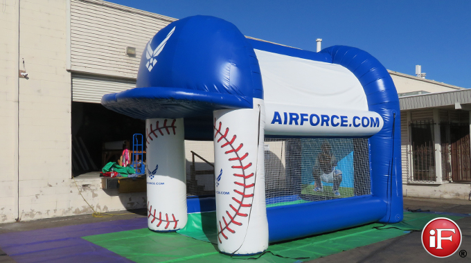 Inflatable Speed Pitch, Baseball Fastpitch, Branded Sports Games
