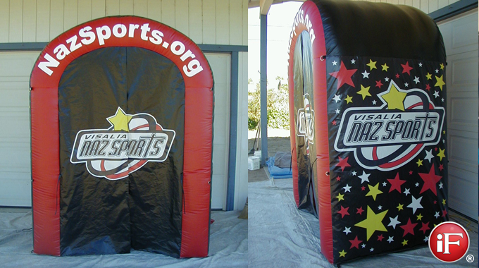 Inflatable Event Entrance Tunnel, Sports Tunnels, Football Tunnels