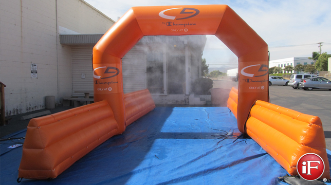 Custom Misting Archways, Inflatable Misting Arches, Misting Arches