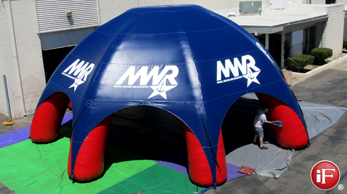Spider Tent Inflatable 40′