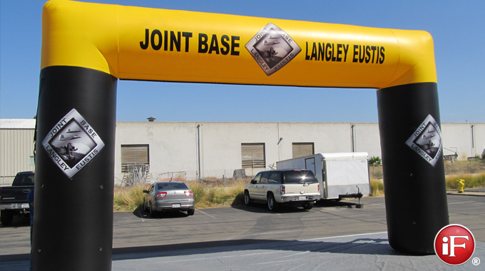 Military Race Archway, Custom Military Archways, Arch Inflatable