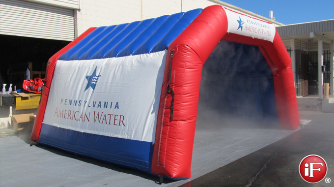 Inflatable Misting Tunnel, Event Tunnel Inflatables, Misting Tunnels
