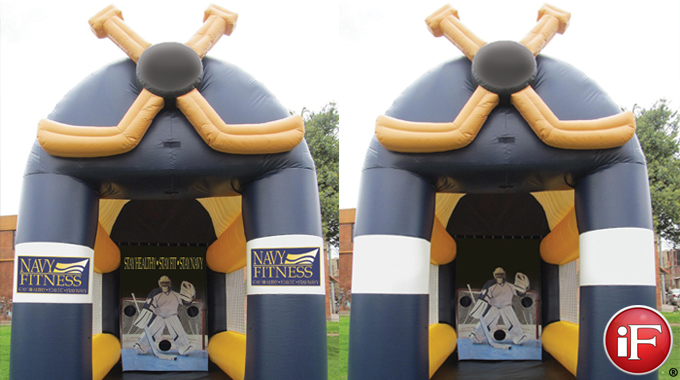Inflatable Sporting Games, Hockey Inflatables, Custom Hockey Inflatable