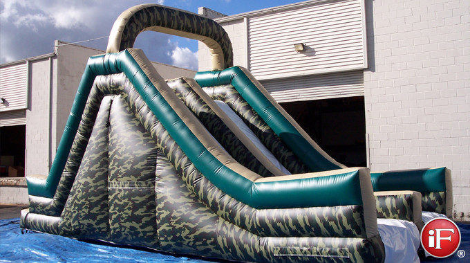 Inflatable Rock Slides