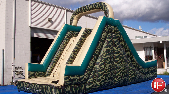 Inflatable Rock Slides