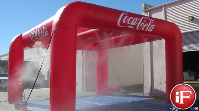 Inflatable Misting Tents, Military Misting Stations, Military Portable ...