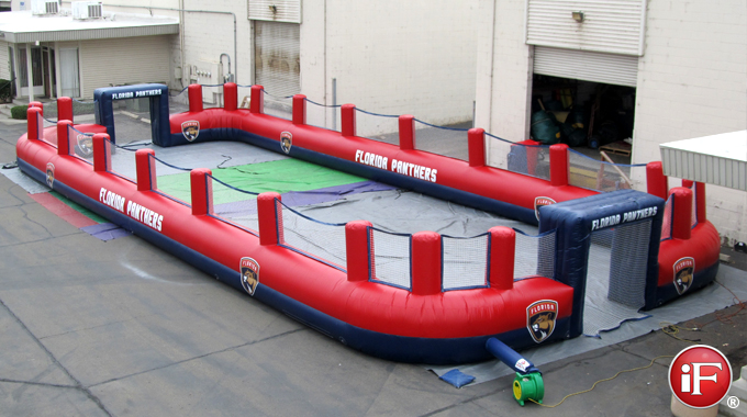Inflatable Soccer Fields, Custom Soccer Team Field, Soccer Game ...